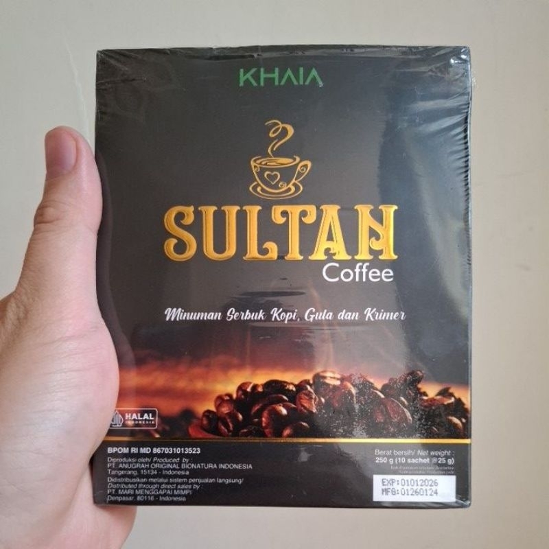 Jual KOPI GINSENG ASLI SULTAN COFFEE UNTUK STAMINA PRIA/WANITA | Shopee Indonesia