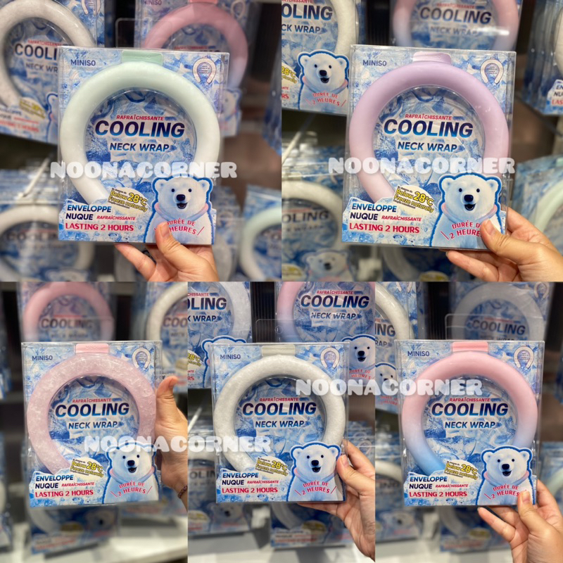 Jual Miniso ‼️ Neck Wrap Fast Cooling Series / Pendingin Leher Instant Travel Friendly | Shopee ...