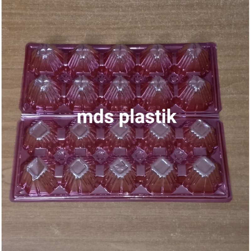 Jual MIKA TRAY TELUR 10 / EGG TELUR PINK / WADAH TELUR TANPA PENGUNCI ...