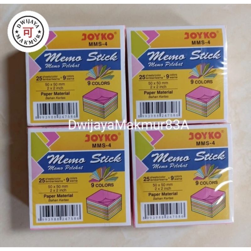 Jual Joyko Memo Stick / Stick Notes Kecil | Shopee Indonesia