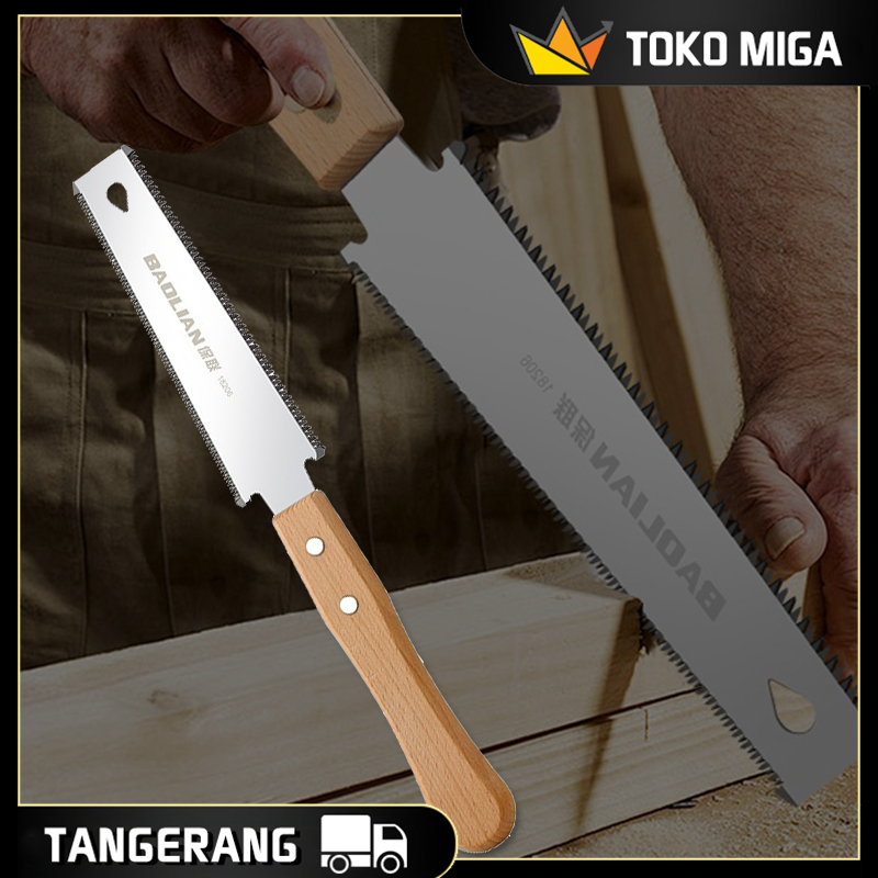 Jual Gergaji Kayu Manual Tangan Jepang Kecil Gergaji Gigi Halus Dengan ...
