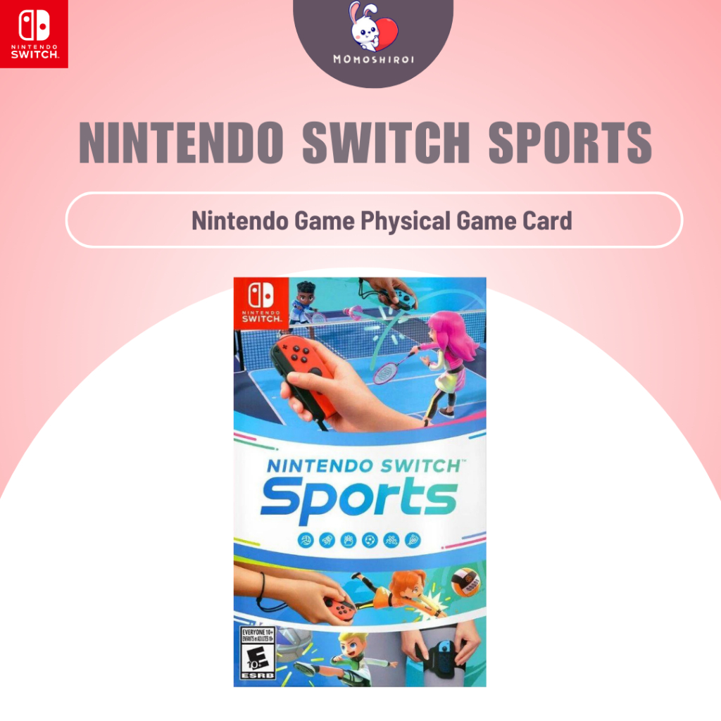 Jual Nintendo Switch Sports Sport Kaset Bonus Leg Strap Official Game ...