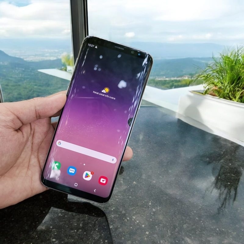 Jual SAMSUNG S8 PLUS RAM 4/64 MULUUS SEKEN SECOND NORMAL SEIN | Shopee ...