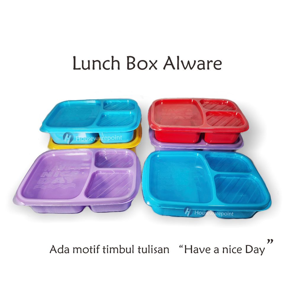 Jual 6 pcs Lunch box/ Tempat makan/ Tempat makan lunch box sekat ... Jual 6 pcs Lunch box/ Tempat makan/ Tempat makan lunch box sekat ...