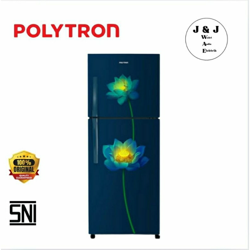 Jual KULKAS 2 PINTU POLYTRON PRB 217 LB LEMARI ES POLYTRON | Shopee ...