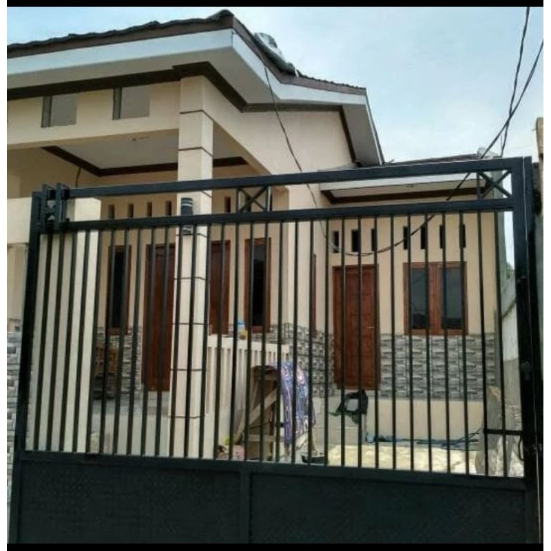 Jual Pintu Pagar Dorong Minimalis/Pintu Pagar | Shopee Indonesia