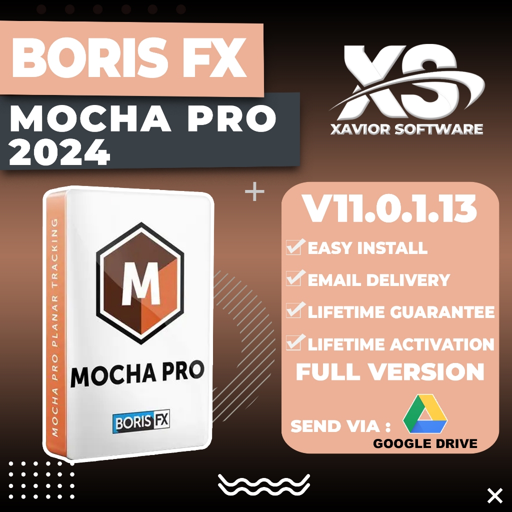 Jual (WIN/MAC) Boris FX Mocha Pro 2024 v11.0.1.13 Full Version (Versi Terbaru) | Shopee Indonesia
