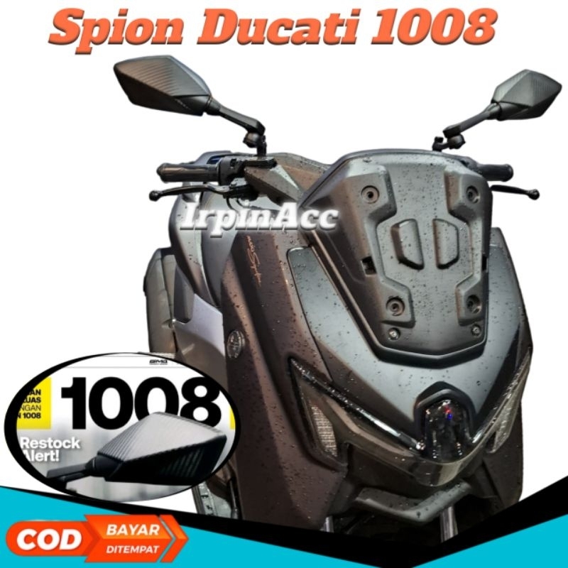 Jual Spion Ducati Nemo 1008 1007 Nmax Neo Neo S Gear Ultima Pcx 160 ...