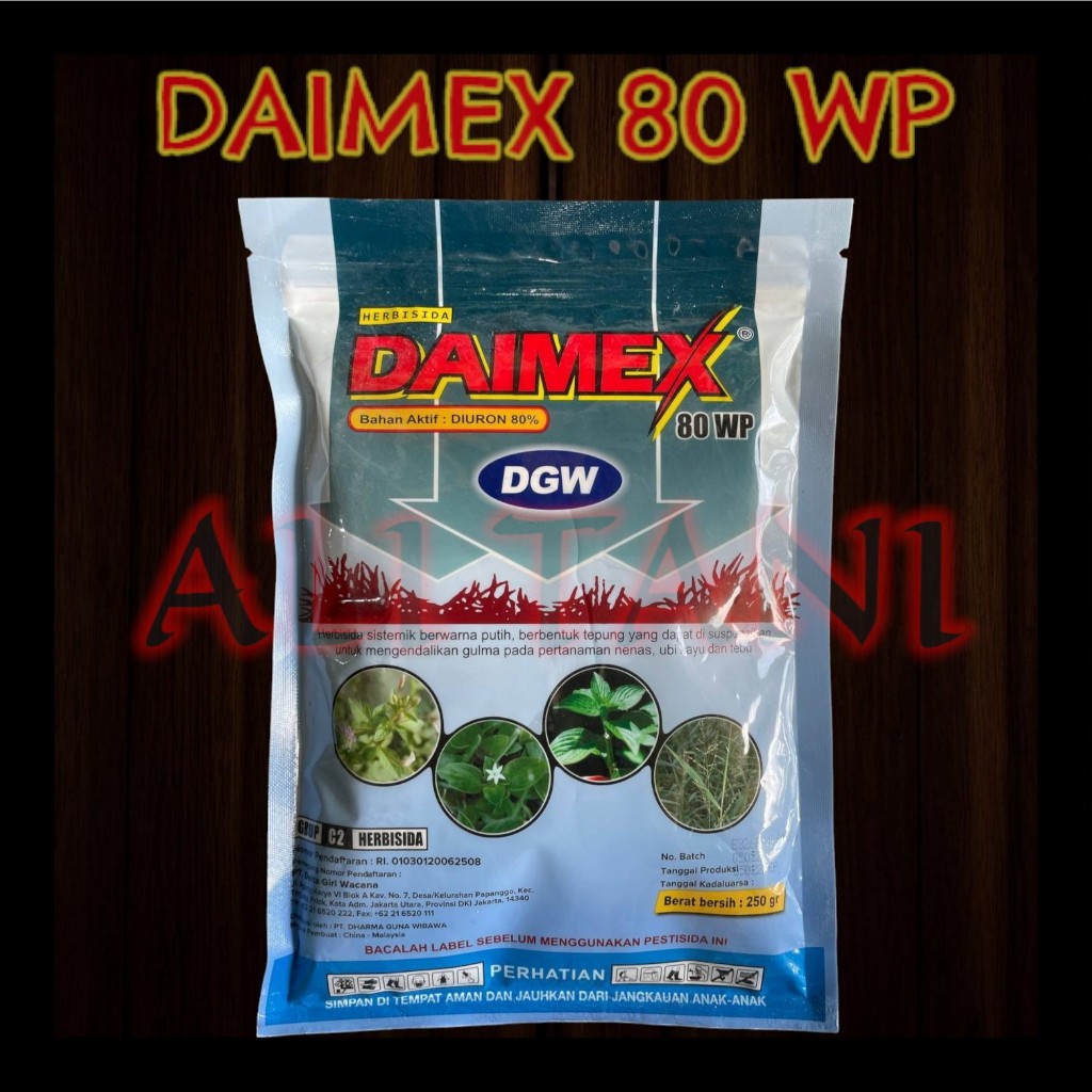 Jual Daimex 80 WP Kemasan 250 GRAM Herbisida Sistemik Selektif Diuron ...