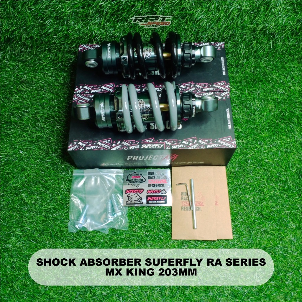 Jual SHOCK SUPERFLY PROJECT RA SERIES MX KING 203MM | Shopee Indonesia