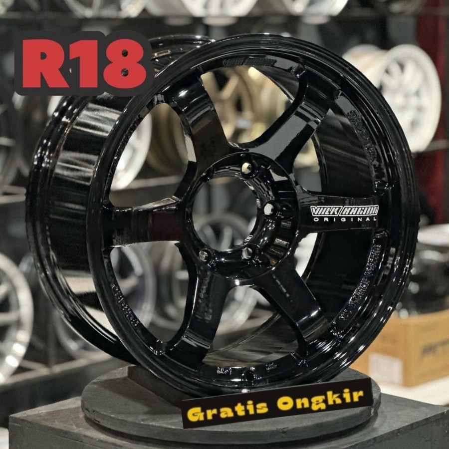 Jual velg TE37 PROGRESSIVE R18 FLOW FORMING velg ring 18 fortuner pajero | Shopee Indonesia