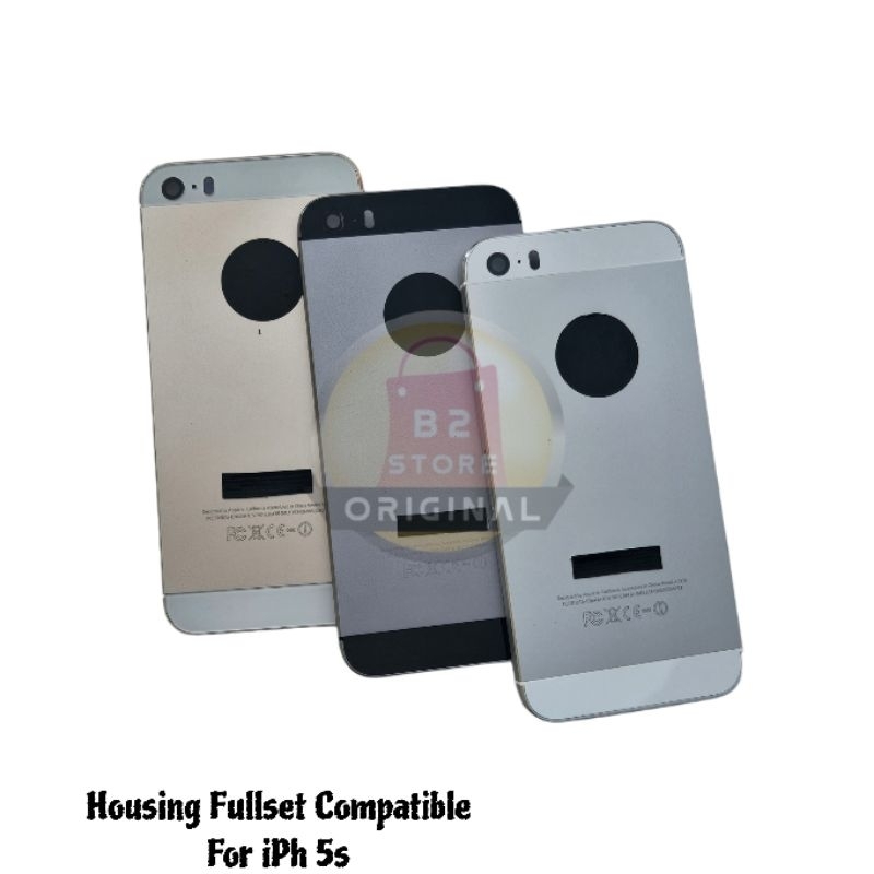Jual BACK CASING - HOUSING FULLSET FOR IPH 5S HIGH QUALITY | Shopee ...