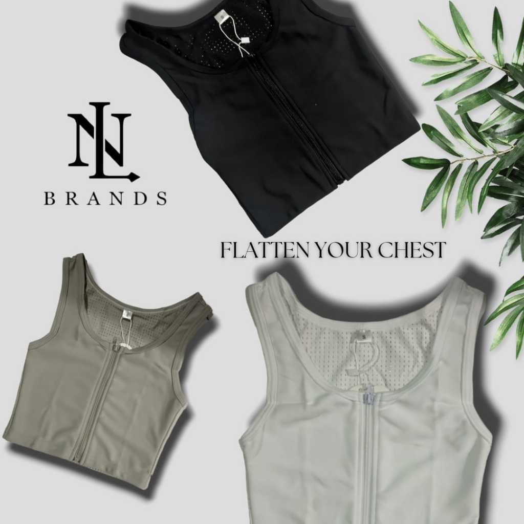 Jual Breast Binder Resleting Pisgem Chest Binder Korset Dada