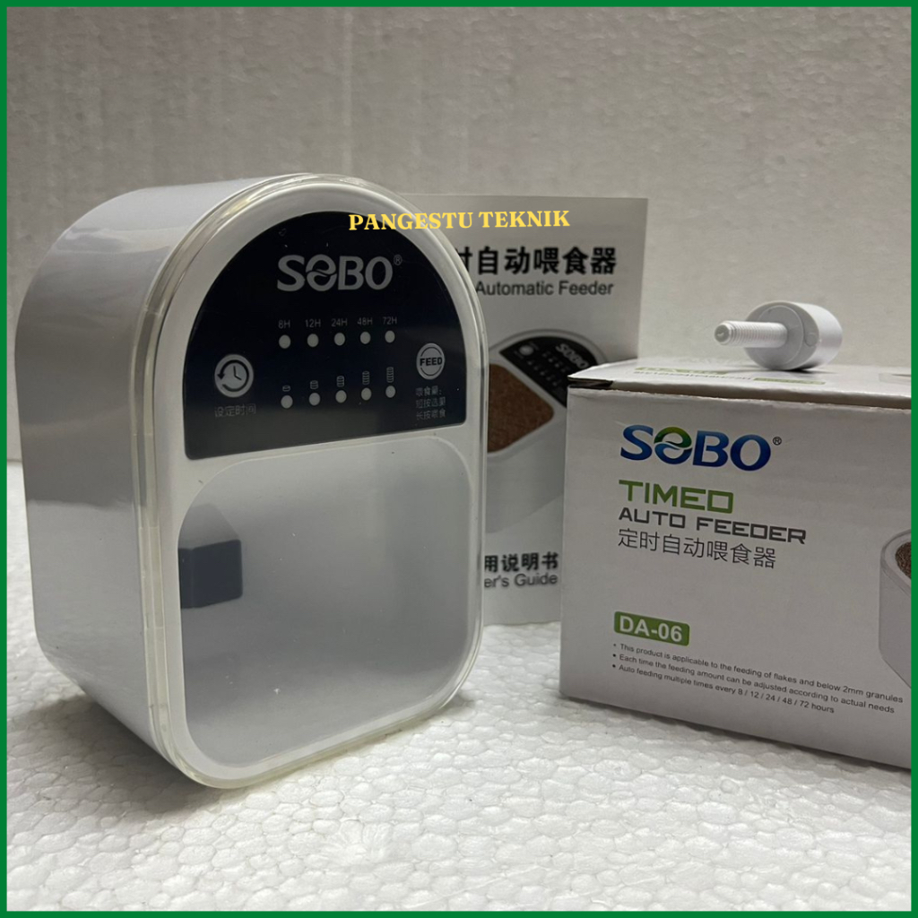Jual Sobo DA 06 Food Timer Auto feeder Pakan ikan otomatis Sobo DA06 | Shopee Indonesia