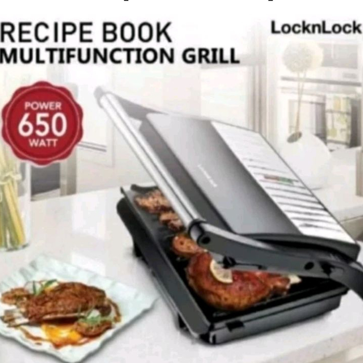 Jual LOCKNLOCK MULTIFUNCTION GRILL 650 WATT | Shopee Indonesia