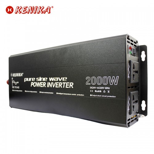 Jual Inverter Pure Sine Wave Kenika 2000W DC 24V - AC 220V PSW Off Grid Standalone High ...