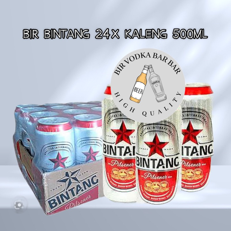 Jual Bir bintang 24X 500ML | Shopee Indonesia