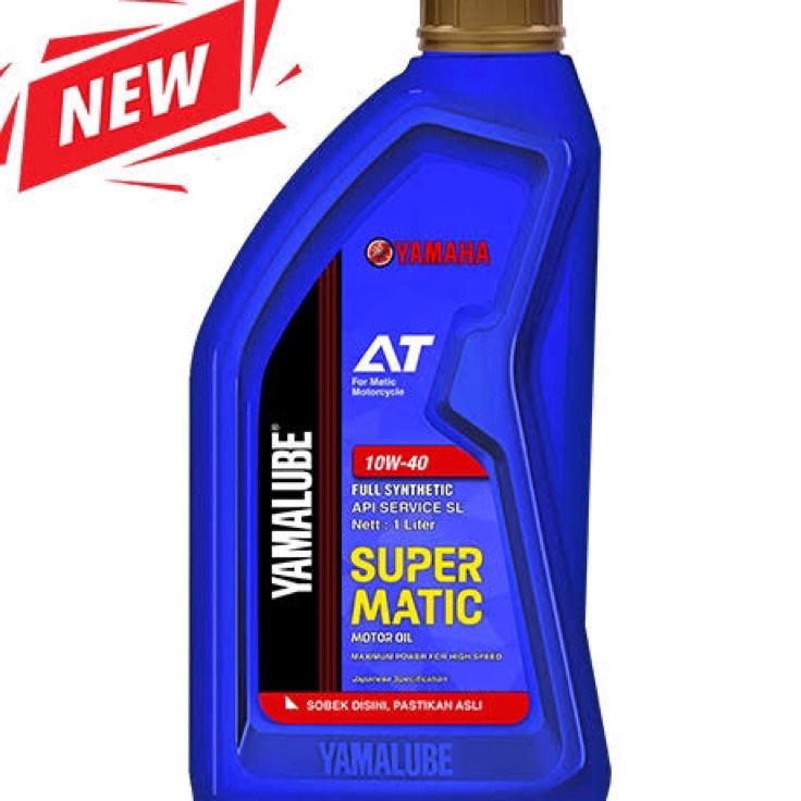 Jual OLI YAMALUBE SUPER MATIC SAE 1W4 FULL SYNTHETIC ISI 1 LITER ...