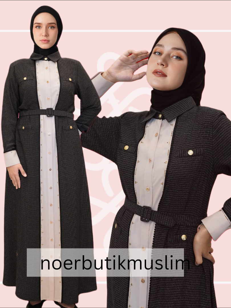 Jual Hikmat Fashion Original C4922 Abaya Hikmat Terbaru 2024 ...