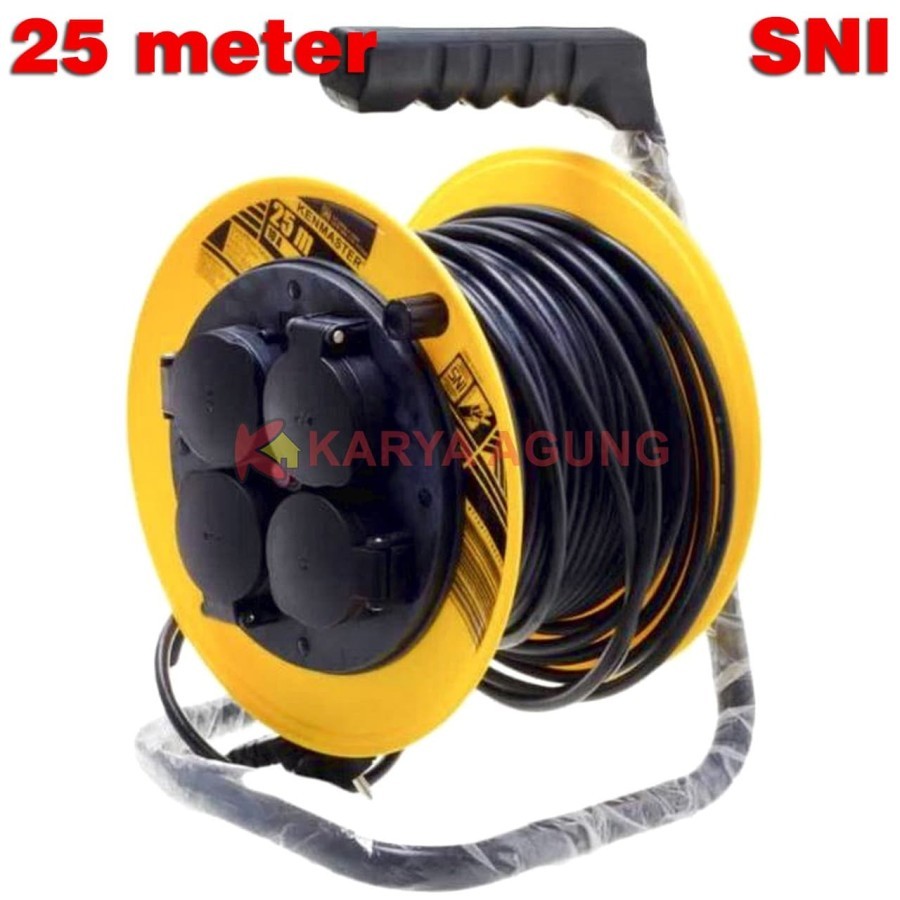 Jual Kabel Rol SNI KENMASTER 25 meter / Terminal Kabel Roll Gulungan ...