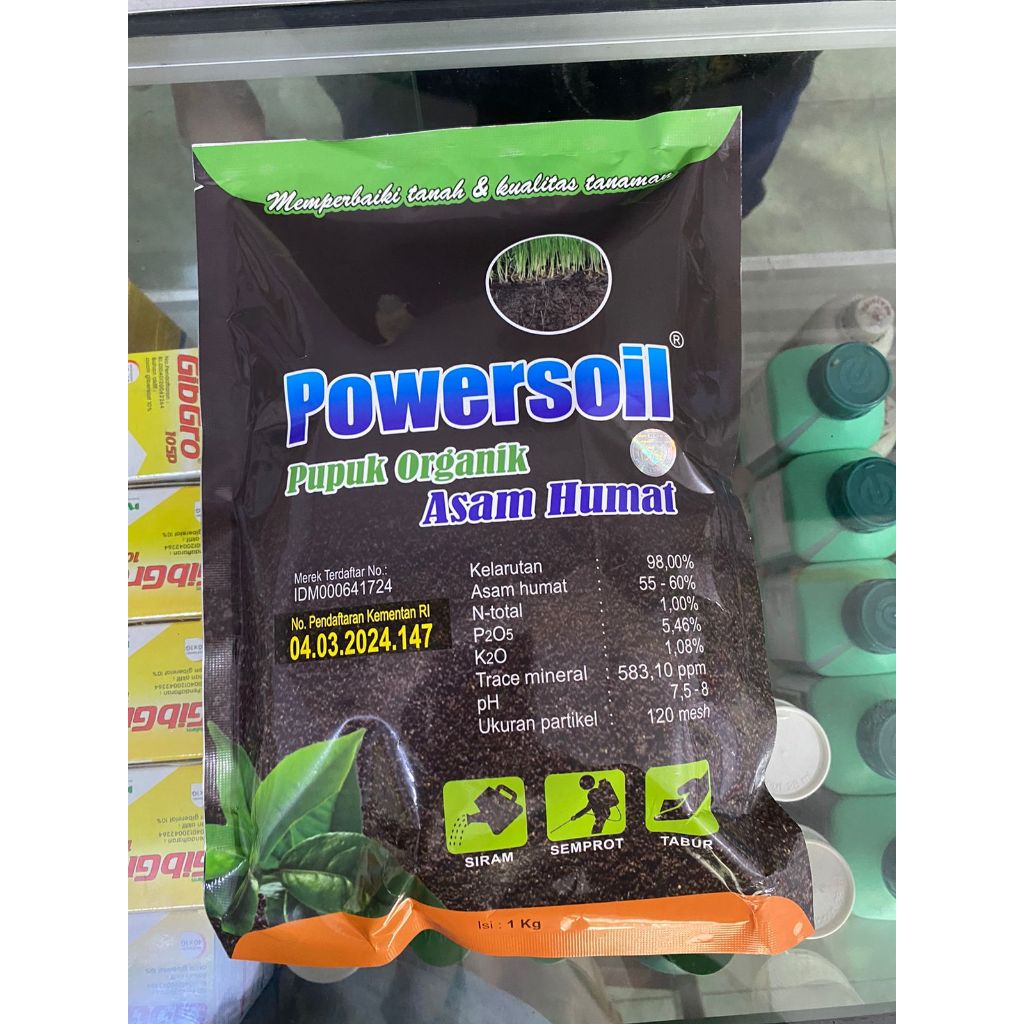 Jual Powersoil 1kg Humic Acid 60% | Shopee Indonesia
