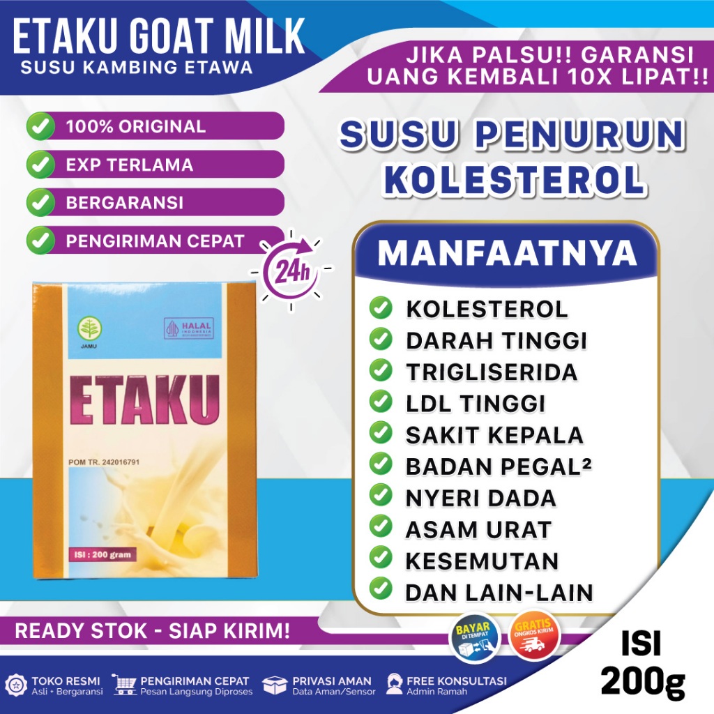 Jual Susu Kambing Etawa Untuk Penurun Kadar Lemak Darah Tinggi ...