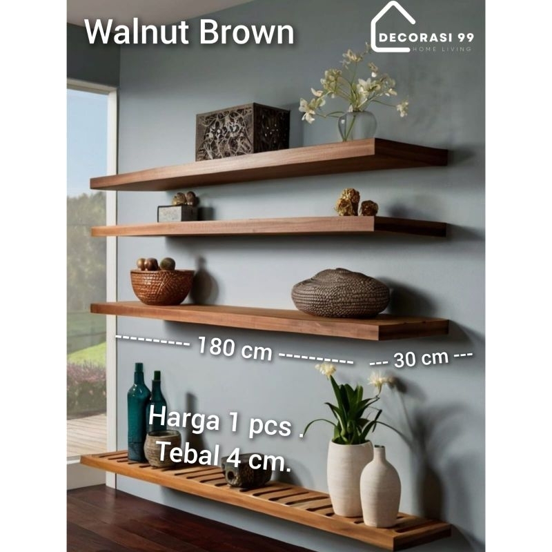 Jual Ambalan dinding Panjang variasi 80, 100, 120,140, 150, 160, 180 ...