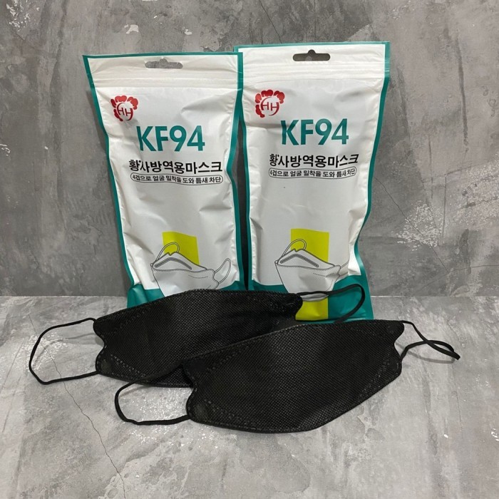 Jual Masker KF94 Isi 50Pcs MURAH!! - Hitam Putih Dan Warna | Shopee Indonesia