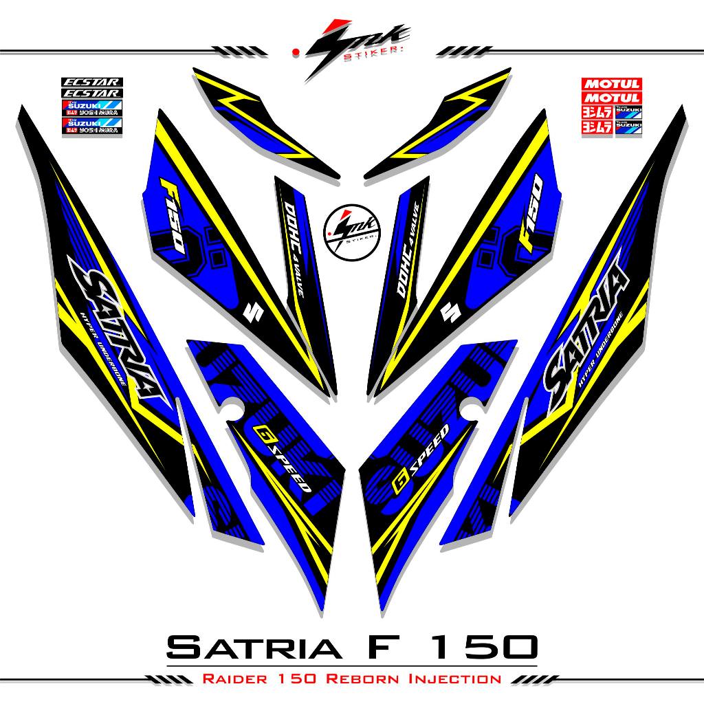 Jual Striping Satria Injeksi 150 F150 Satria F 150 2016-2022 Sticker ...