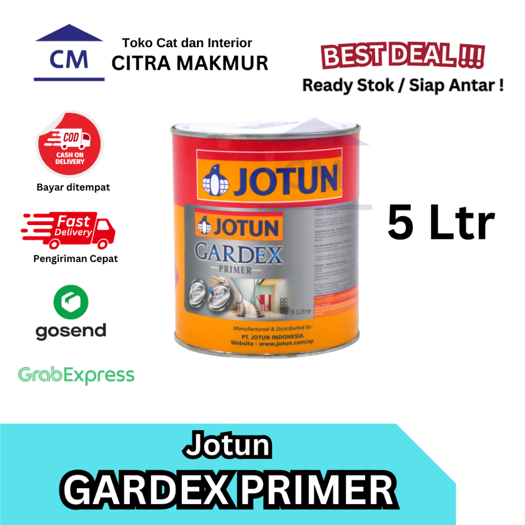 Jual Jotun GARDEX PRIMER 5 Ltr | Shopee Indonesia