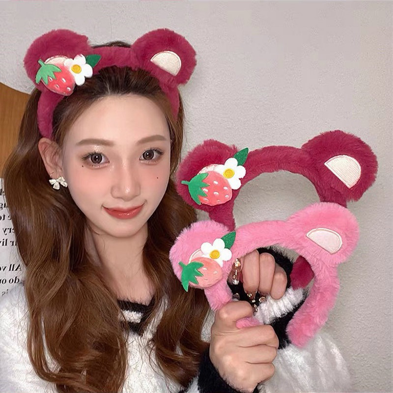 Jual Bando Karakter lotso Beruang Stroberi Bando Cosplay Motif Bear ...