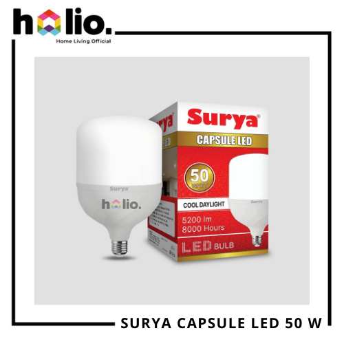 Jual Lampu Capsule Kapsul Bohlam LED SURYA 6W/9W/14W/18W/28/36W/42W/50W ...