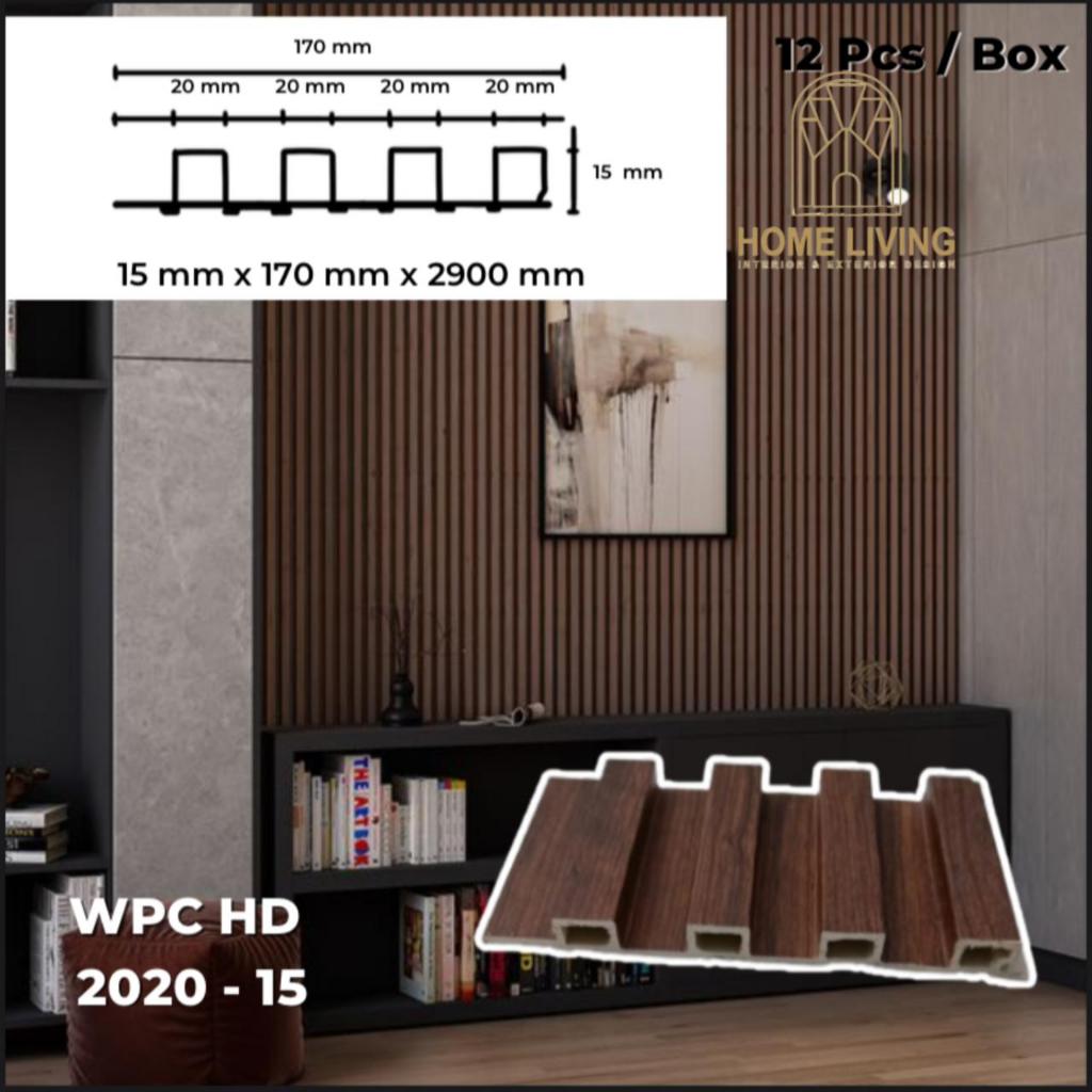 Jual HomeLiving- WPC WOOD panel wall panel kisi kisi dinding , dinding cafe , dinding garis ...
