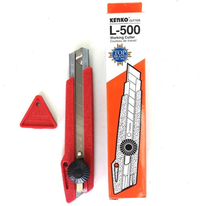 Jual CUTTER KENKO L-500 / PISAU CUTER BESAR KENKO L 500 | Shopee Indonesia
