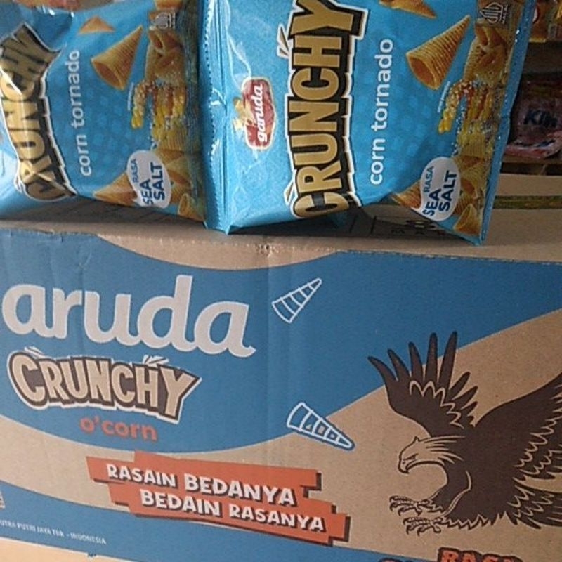 Jual Ciki garuda crunchy o'corn 1 dus isi 60 pcs. | Shopee Indonesia