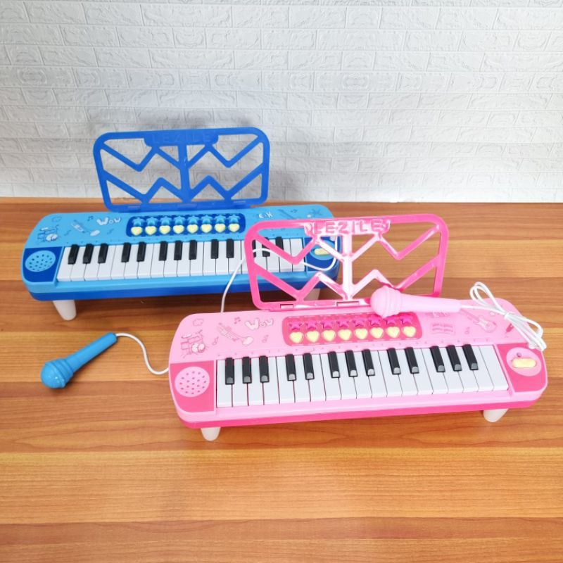 Jual [TOYSPALACE]Piano Anak Mainan Edukasi Mainan Piano Little Musician ...