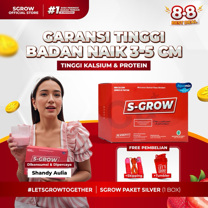 Jual S GROW - Susu Peninggi Badan Terbaik untuk Remaja dan Dewasa FREE ...