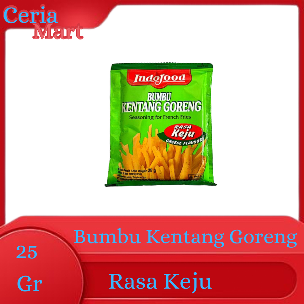 Jual INDOFOOD BUMBU KENTANG GORENG RASA KEJU | Shopee Indonesia