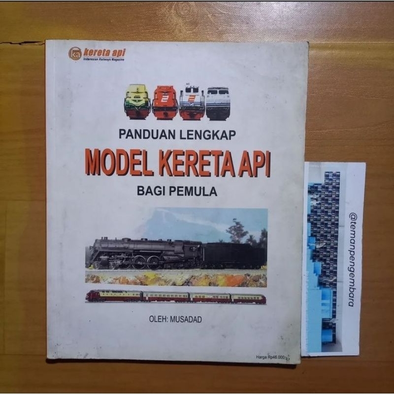 Jual Buku Panduan Lengkap Model Kereta Api Bagi Pemula | Shopee Indonesia