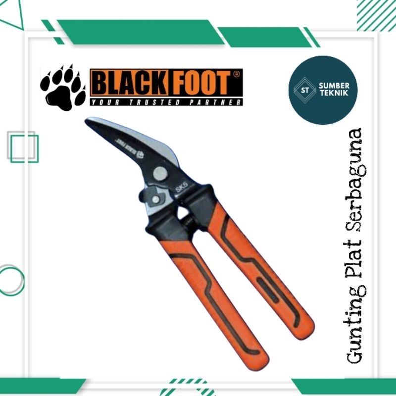 Jual BLACKFOOT Gunting Baja Plat Besi Seng Alumunium Kawat Kabel ...