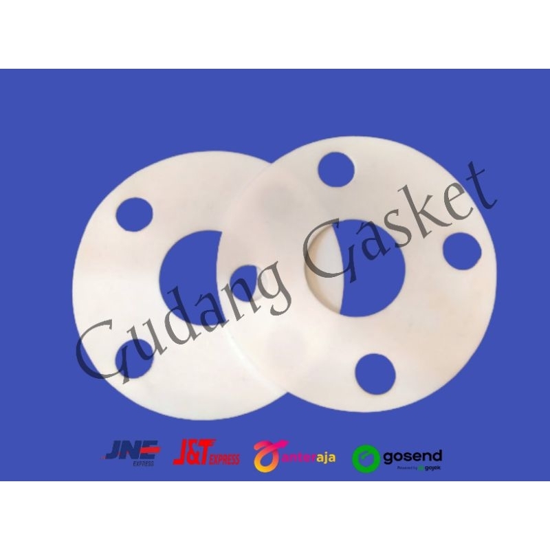 Jual Gasket Teflon ptfe 1" JIS 10k 3mm | Shopee Indonesia