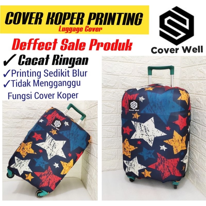 Jual Luggage Cover Sarung Koper Printing Elastis Waterproof Keren ...