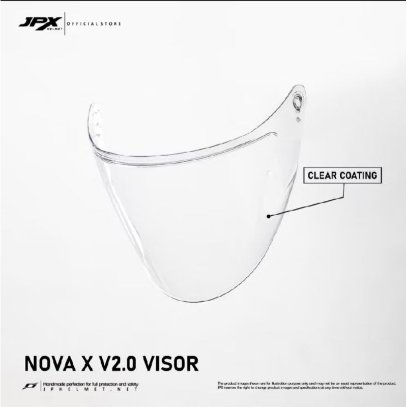 Jual VISOR/KACA ORIGINAL JPX NOVA X ,ALV, JPR RR15 ,RR15 VENUS DLL ...