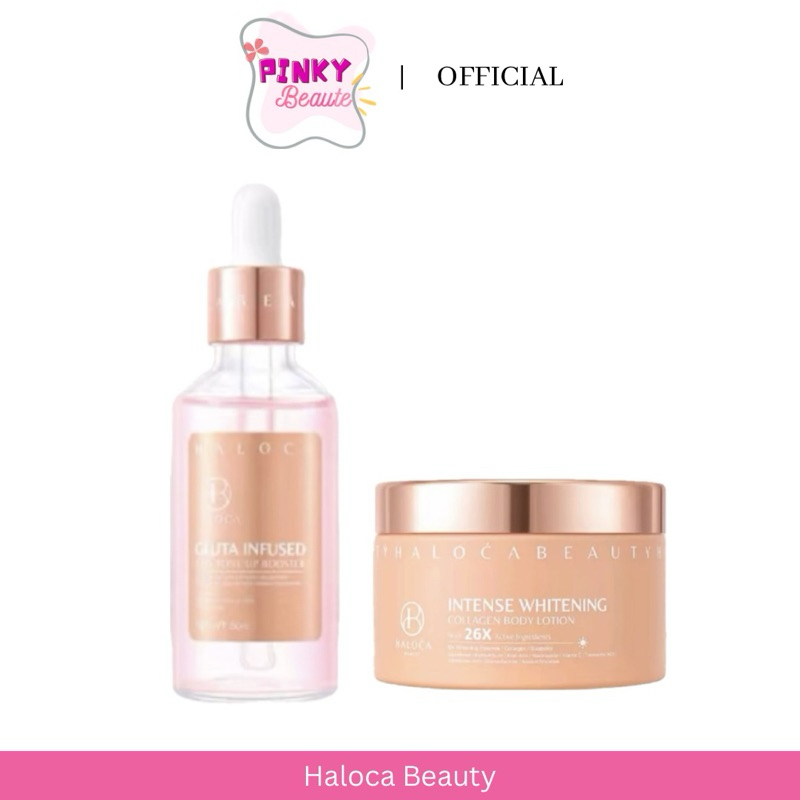 Jual READY ‼️ (Kemasan Baru) Haloca Beauty Infused Whitening Body Serum ...