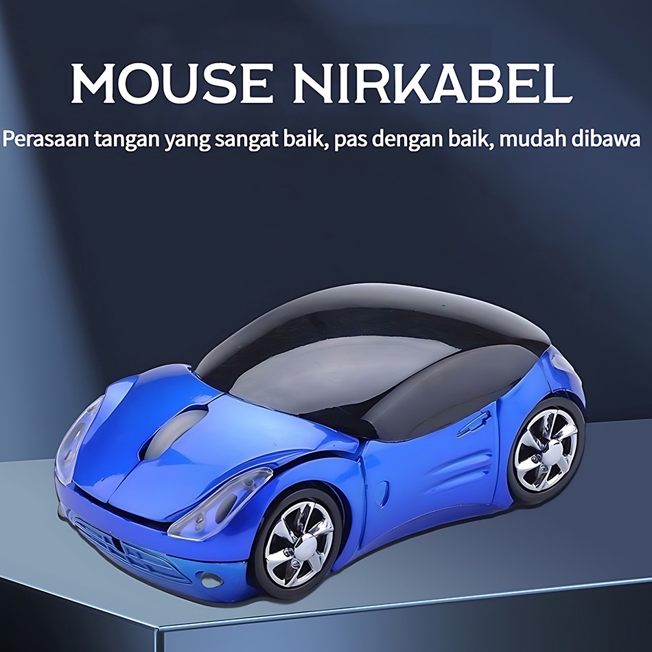 Jual Mouse Wireless mobil Ferrari unik Optical Wireless Optical Mouse ...