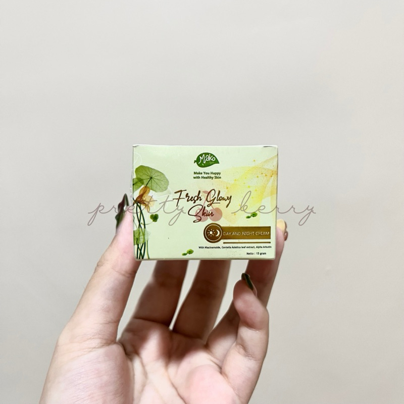 Jual MAKO BY SERIS FRESH GLOW SKIN DAY AND NIGHT CREAM 15G | Shopee ...