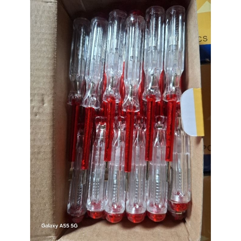 Jual TM Tespen Test Pen Alat Tes Listrik Obeng Kelistrikan | Shopee ...