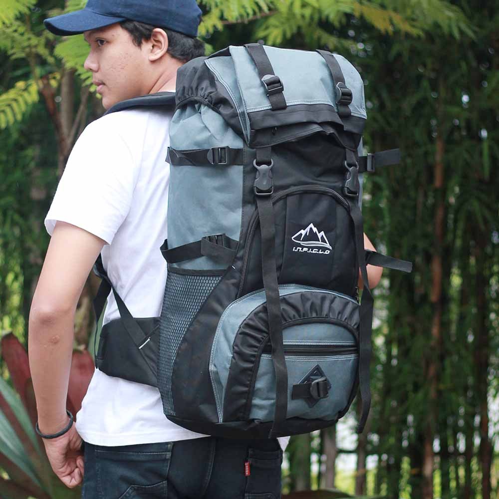 Jual Carrier Bag Inficlo Original Tas Gunung Camping Hiking 60 Liter | Shopee Indonesia