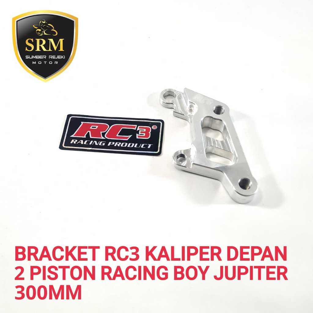 Jual Bracket RC3 Kaliper Depan Racing Boy 2P Jupiter/F1ZR/125Z 300MM ...