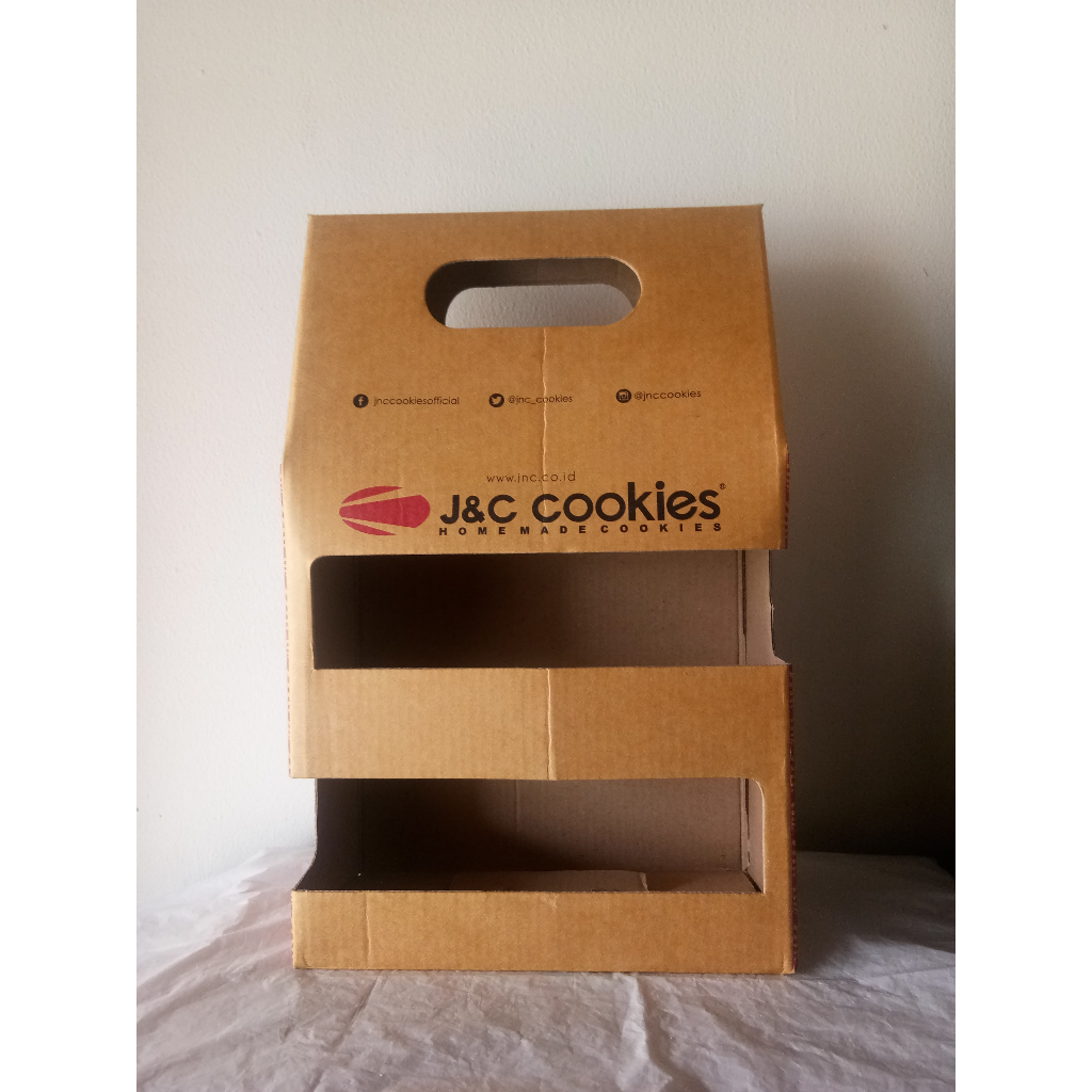 Jual Gable Box JNC Cookies JAR (HANYA BOX NYA SAJA) | Shopee Indonesia